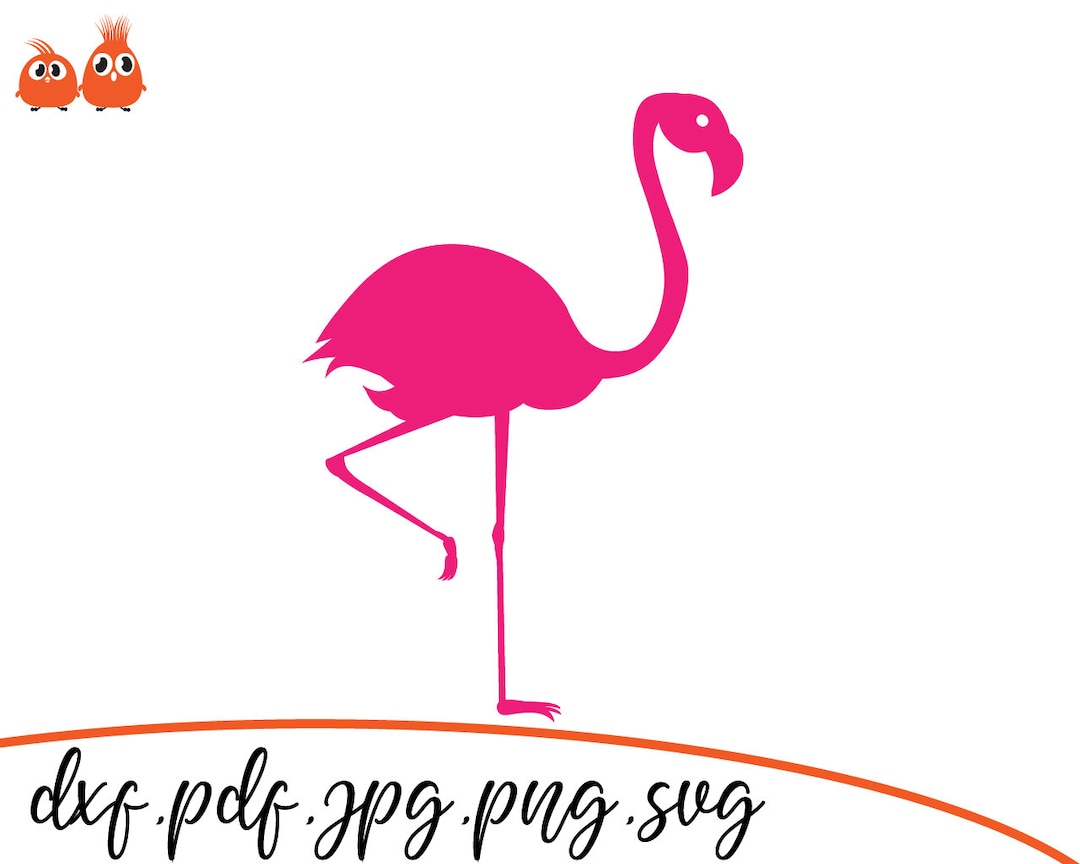Flamingo SVG File, Flamingo DXF, Flamingo Cut File, Flamingo Cricut ...