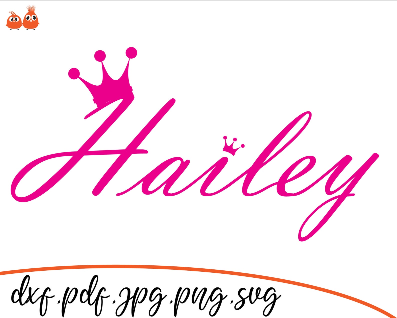 Hailey, Beautiful Baby Names, SVG Cut File, Cut Files Beautiful Baby ...