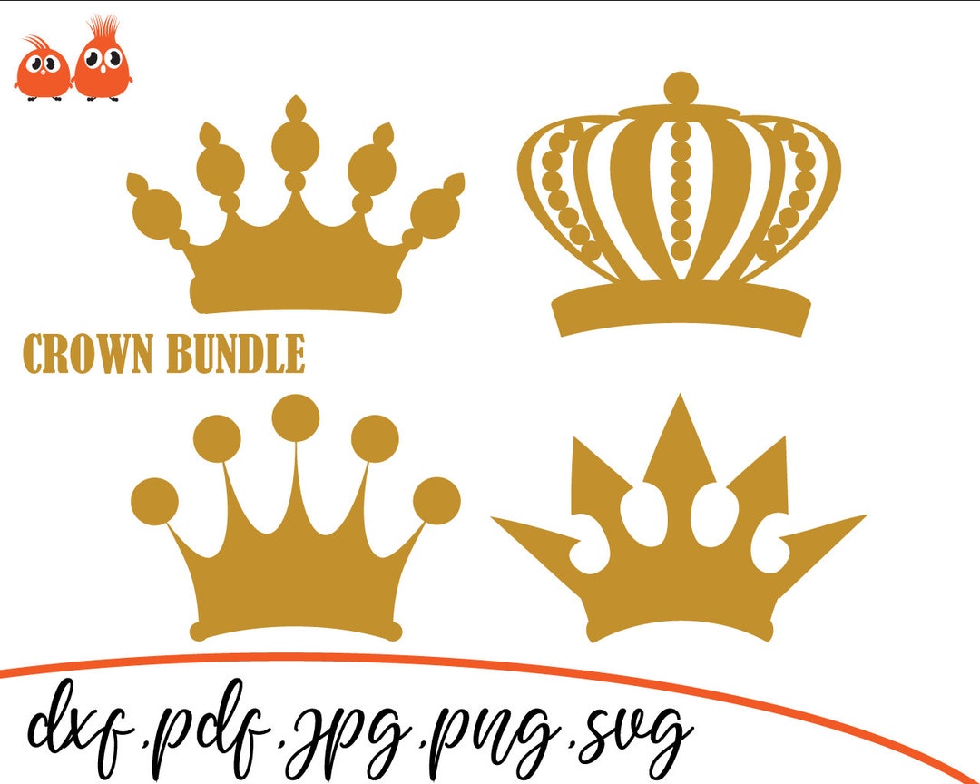 Crown Bundle SVG, SVG Cut File, Cut Files King,queen,princess,prince ...