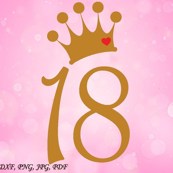 18th Birthday Crown - Etsy