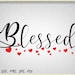 Blessed SVG Blessed Cut File Blessed SVG Cut File Blessed - Etsy