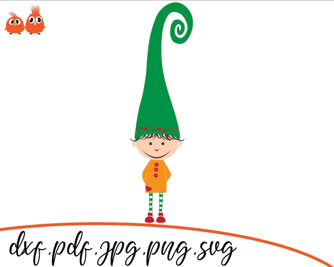 Elf SVG Cut File, Cut File Elf, SVG Files for Cricut, Elf Silhuette ...