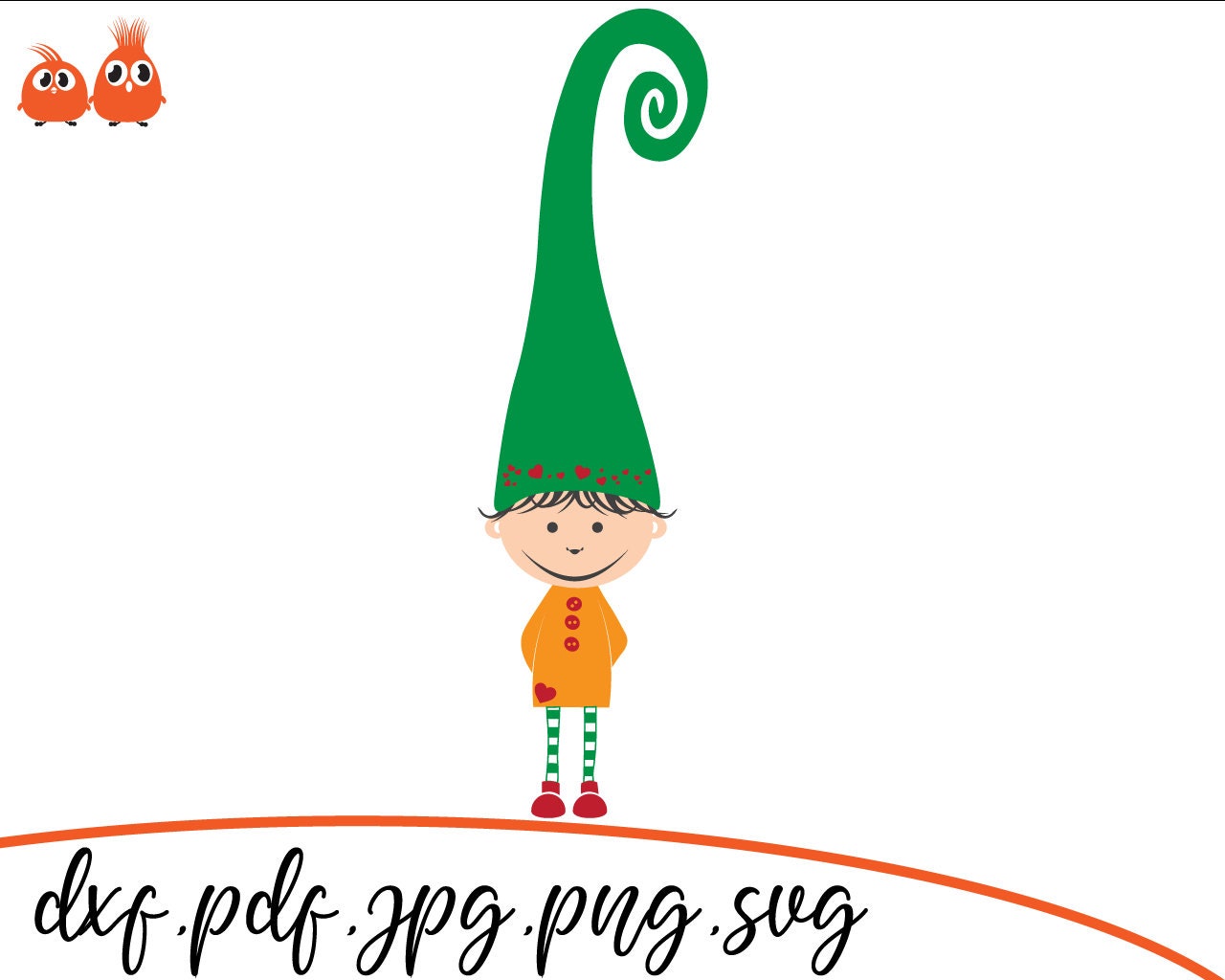 Elf SVG Cut File Cut File Elf SVG Files for Cricut Elf - Etsy