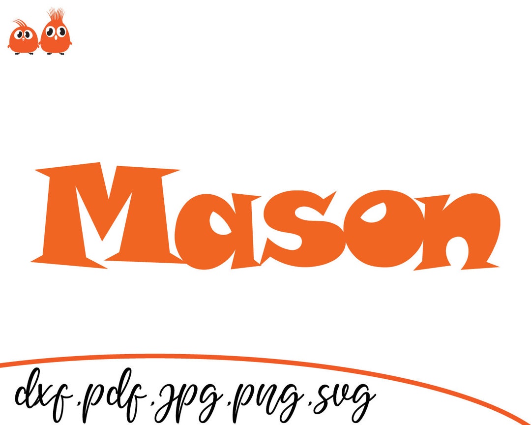 Mason, Beautiful Baby Names, SVG Cut File, Cut Files Beautiful Baby ...