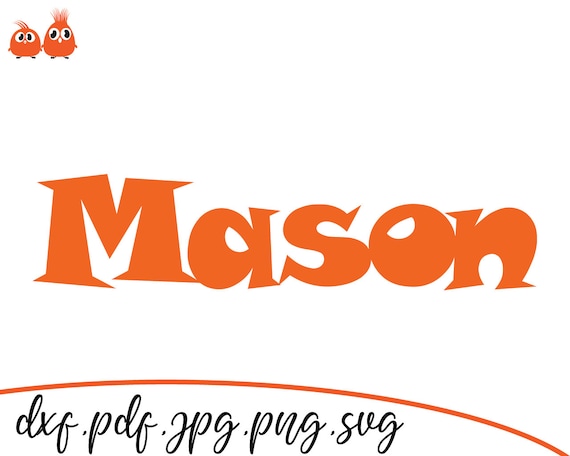 Mason Beautiful Baby Names SVG Cut File Cut Files Beautiful - Etsy ...