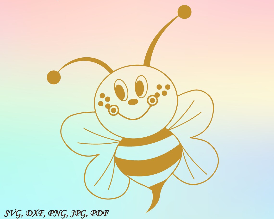 Bee Cricut File SVG Cut File Cut Files Bee Cut Files for | Etsy