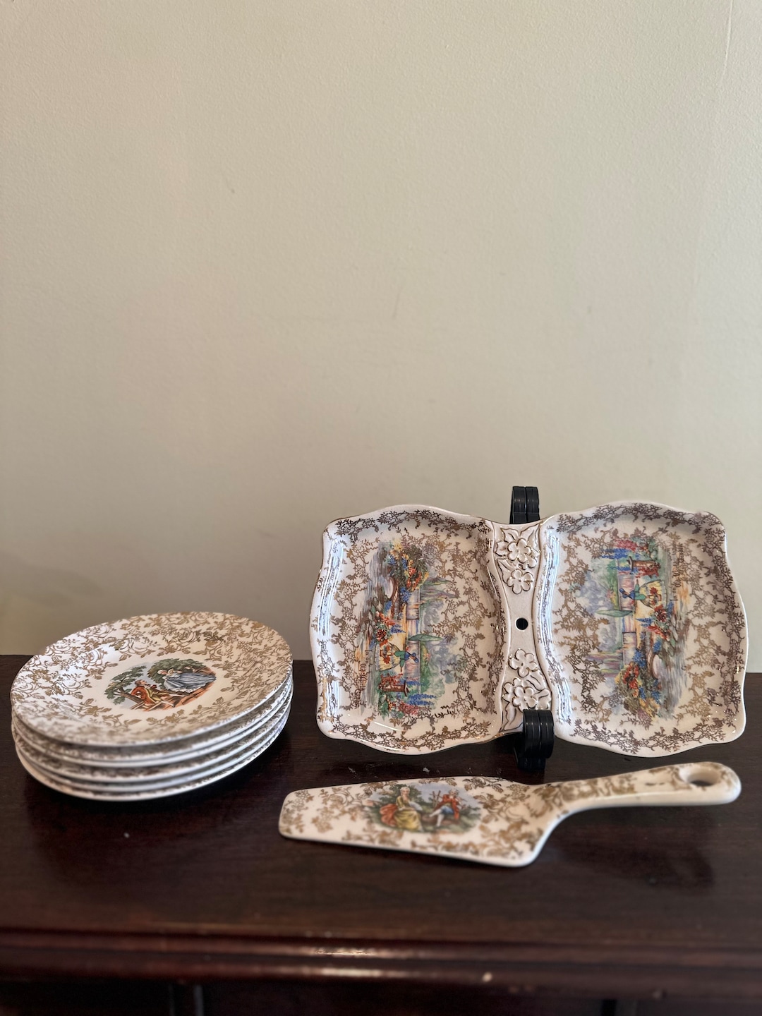 Royal China Saucers and England Ware Dish - Etsy