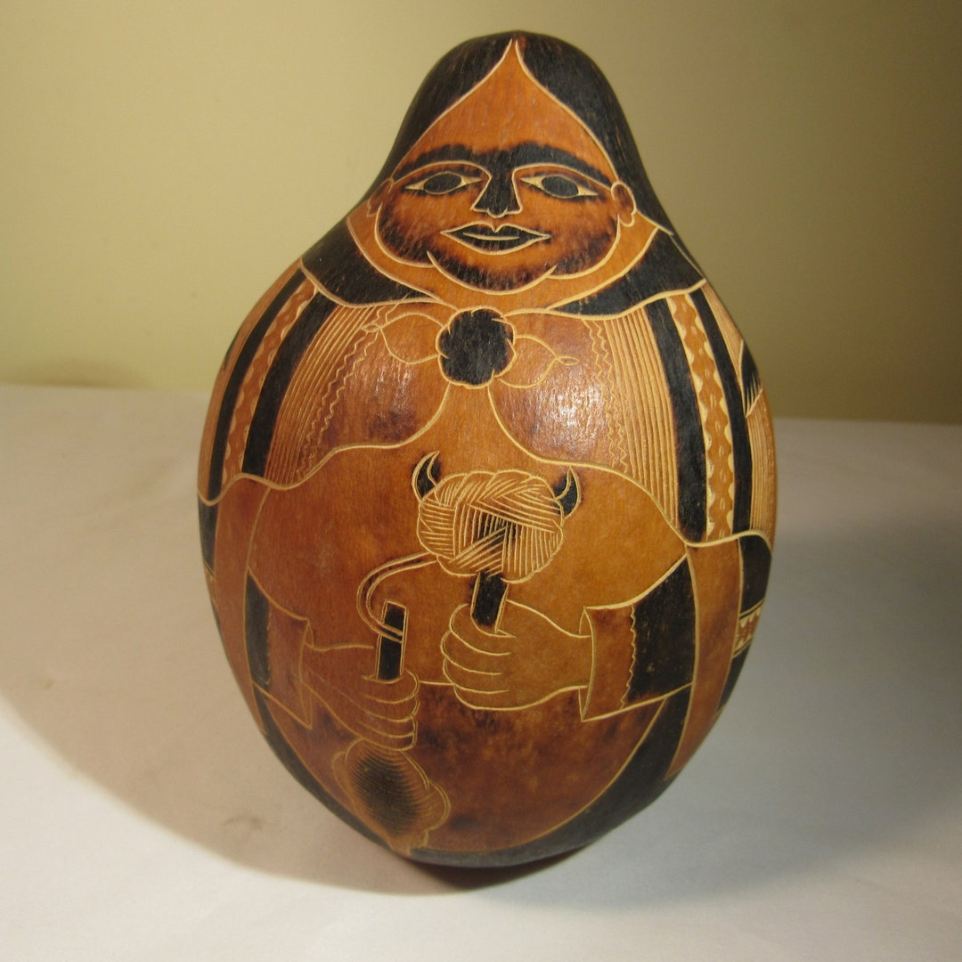 Handmade Native American Rattle Gourds - Etsy