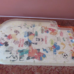 Mickey Mouse Pin Ball Game by Wolverine Toy Co. - Etsy