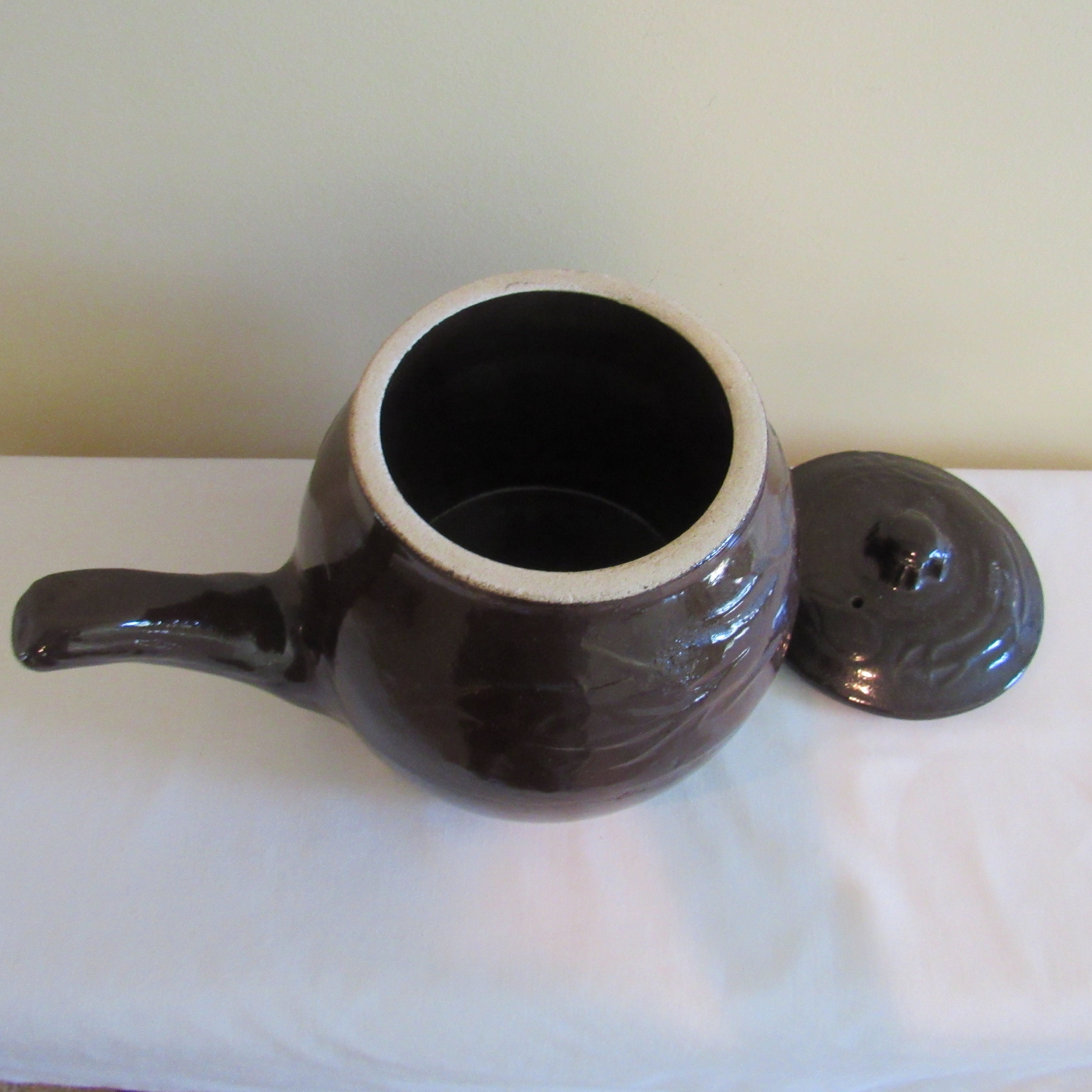 Vintage Covered Bake Bean Pot - Etsy