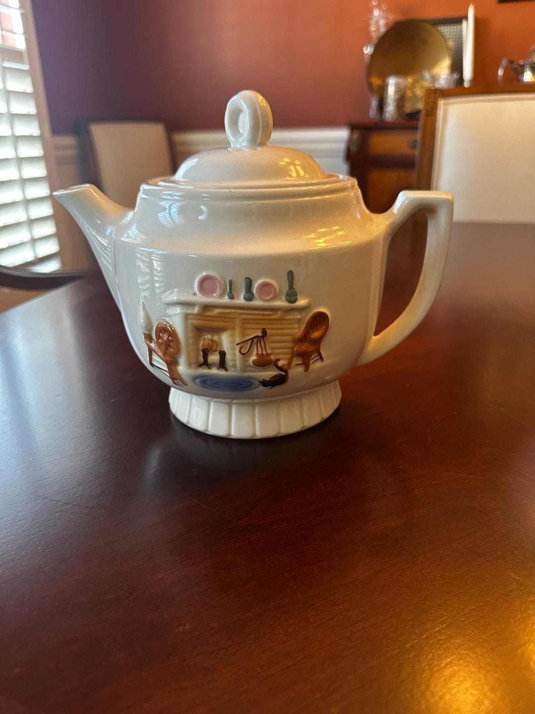 PORCELIER TEA POT - Etsy