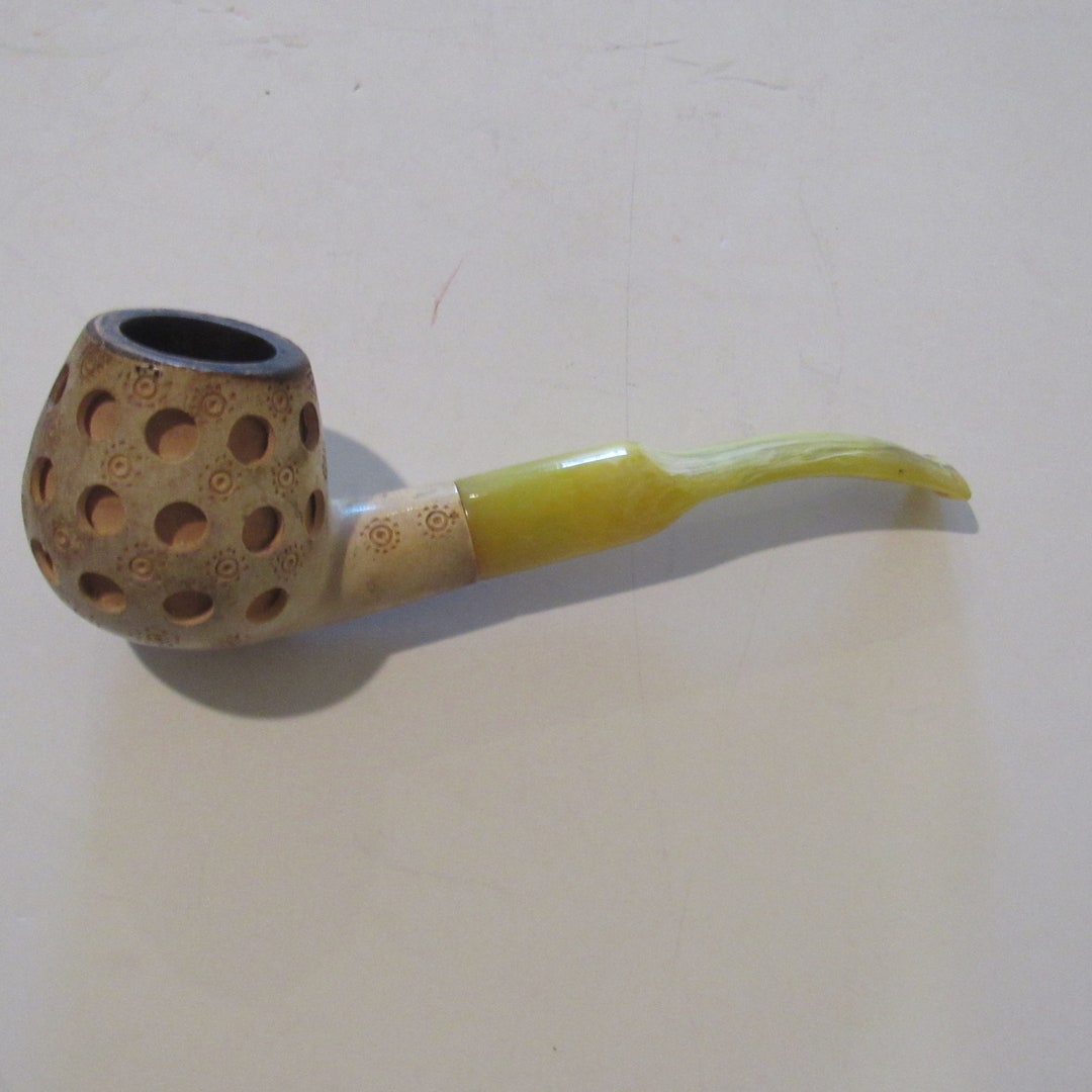 Turkish Meerschaum Stone Pipe - Etsy
