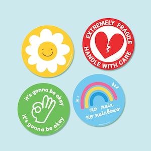 Positive Vibes Sticker Set by Ann Sun - Etsy
