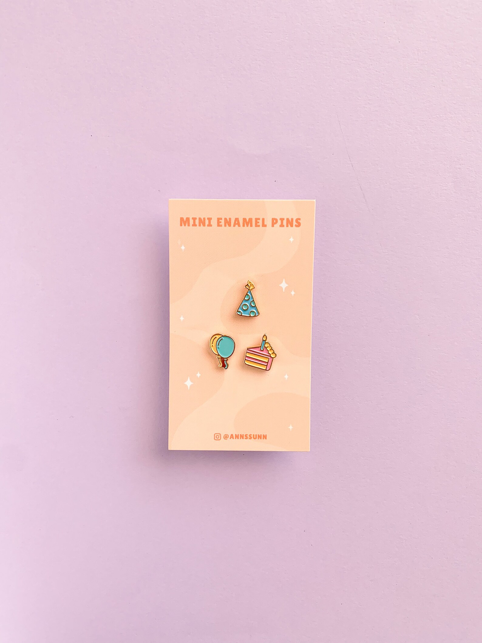 Mini Birthday Pin Set | Etsy