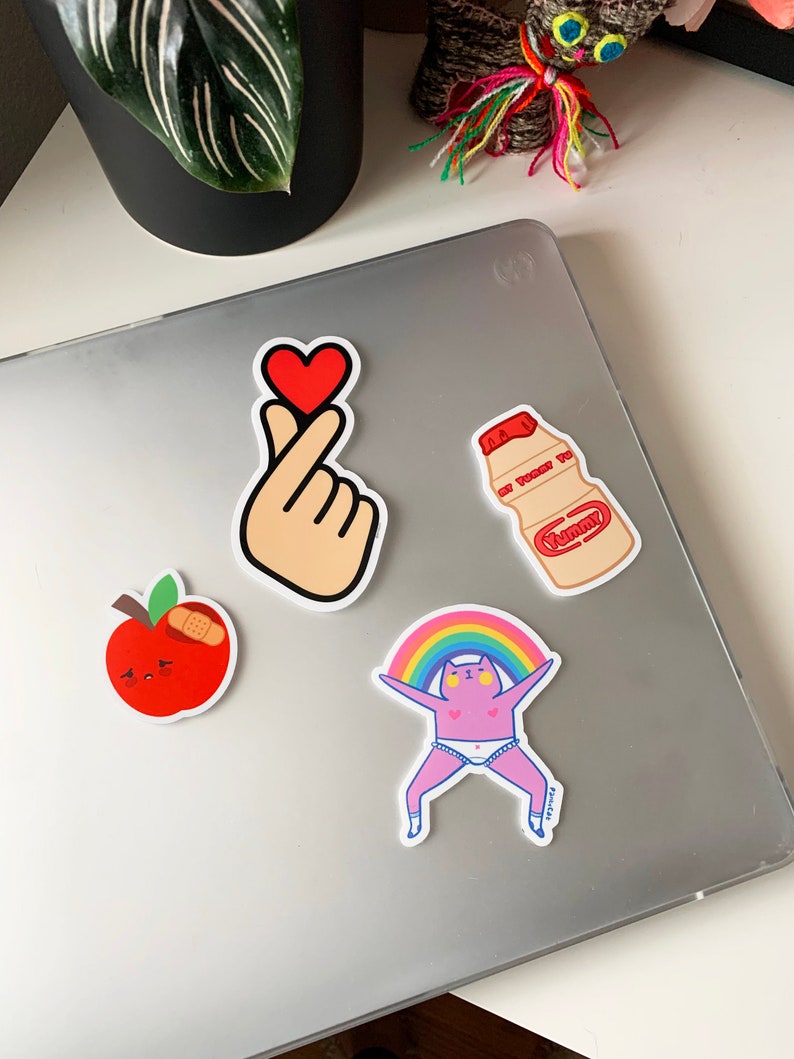 Yummy Yogurt Sticker - Etsy