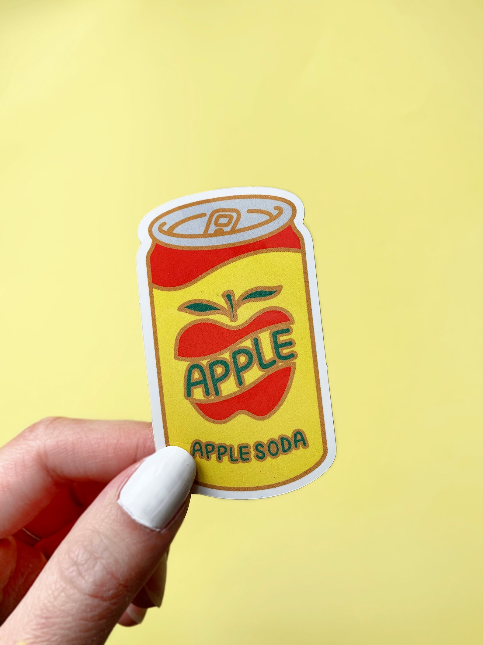 Apple Soda Sticker | by Annsun - Etsy