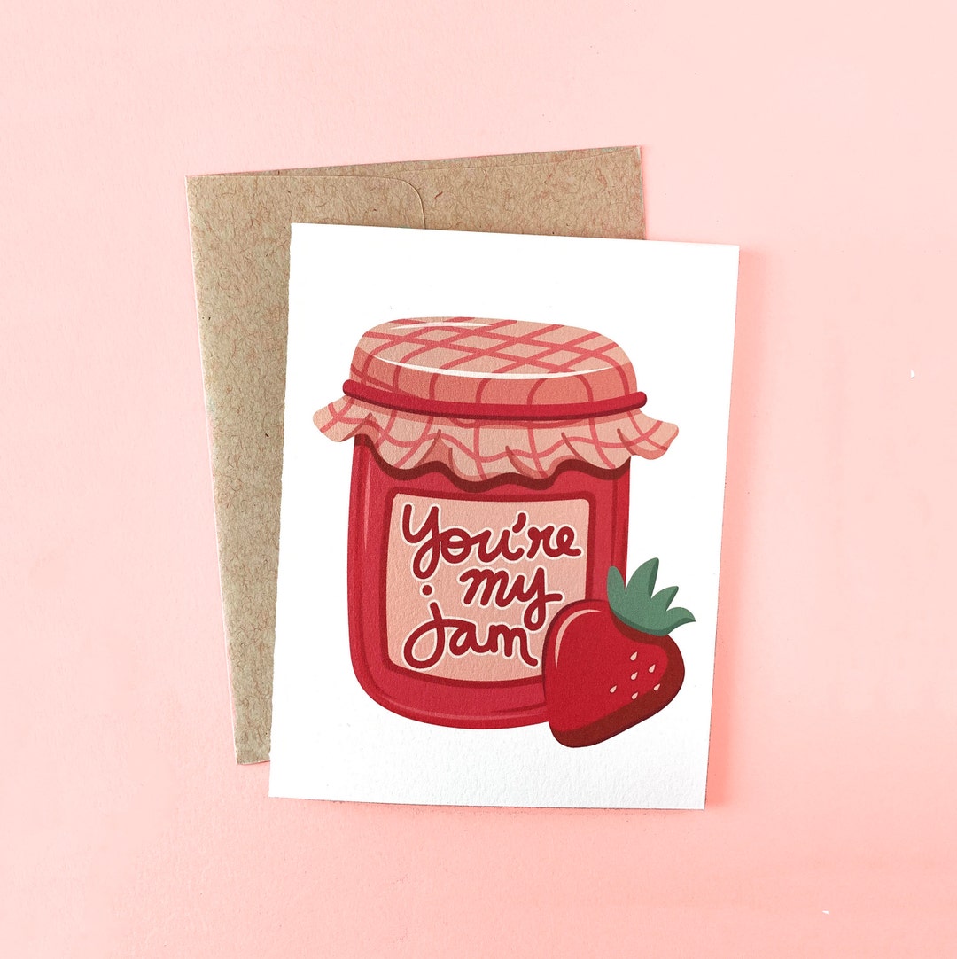 You're My Jam - Greeting Card by Ann Sun - Etsy