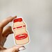 Yummy Yogurt Sticker - Etsy