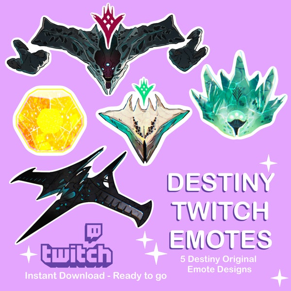 Destiny Twitch Emotes - Etsy