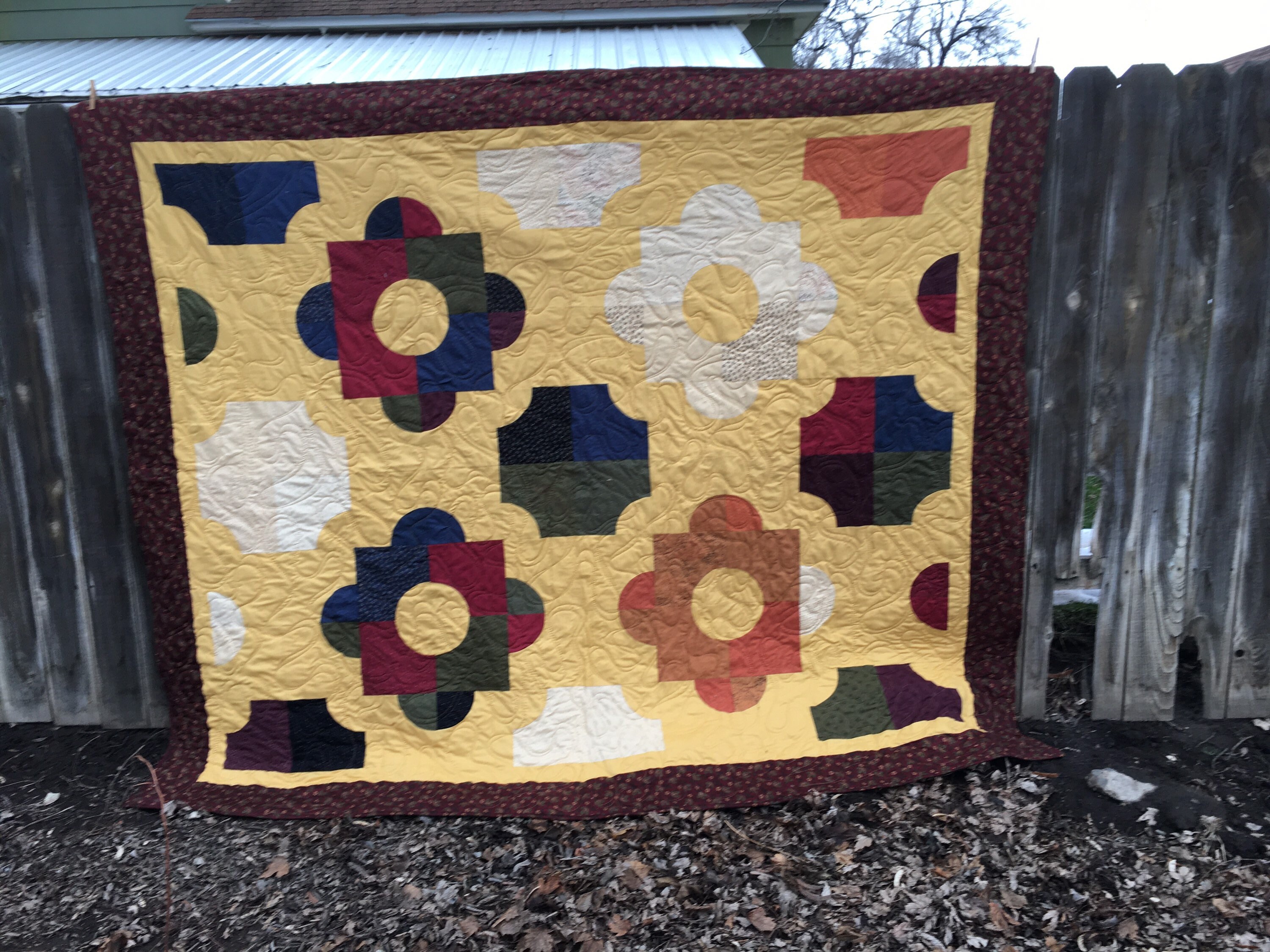 Courtyard Path Quilt - Etsy