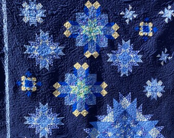 Yellow and Blue Quilt Patterns - Etsy