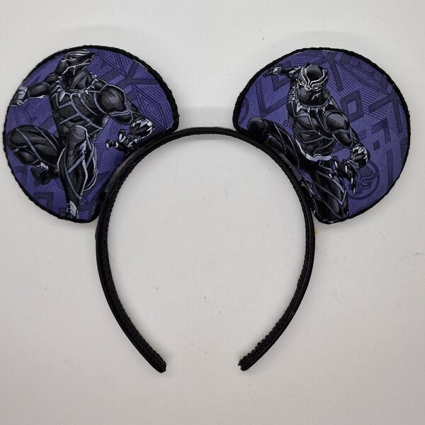 Mickey Mouse Black Panther Ears - Etsy