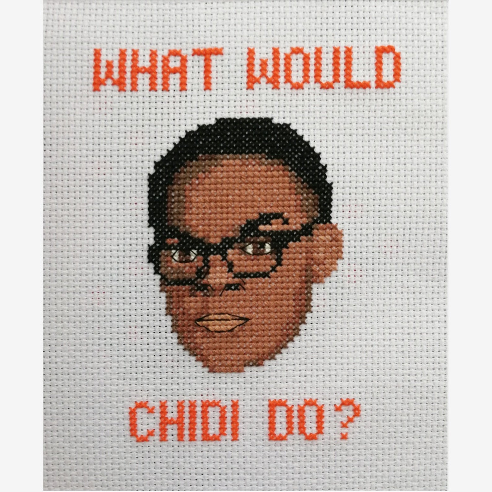 What Would Chidi Do? Cross Stitch Pattern, PDF Instant Download, the ...