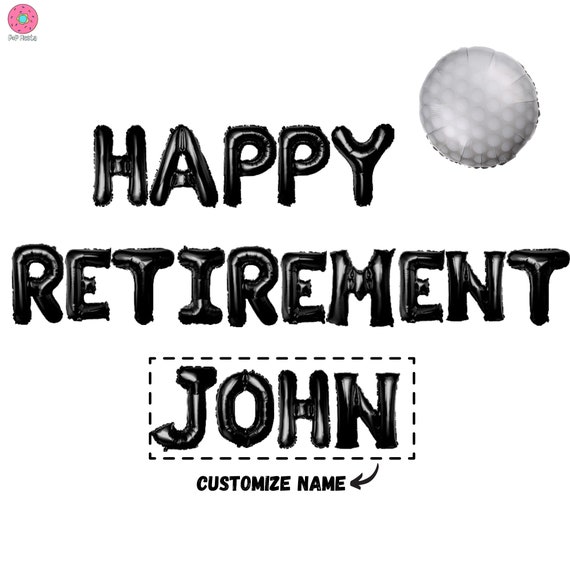 Happy Retirement Golf