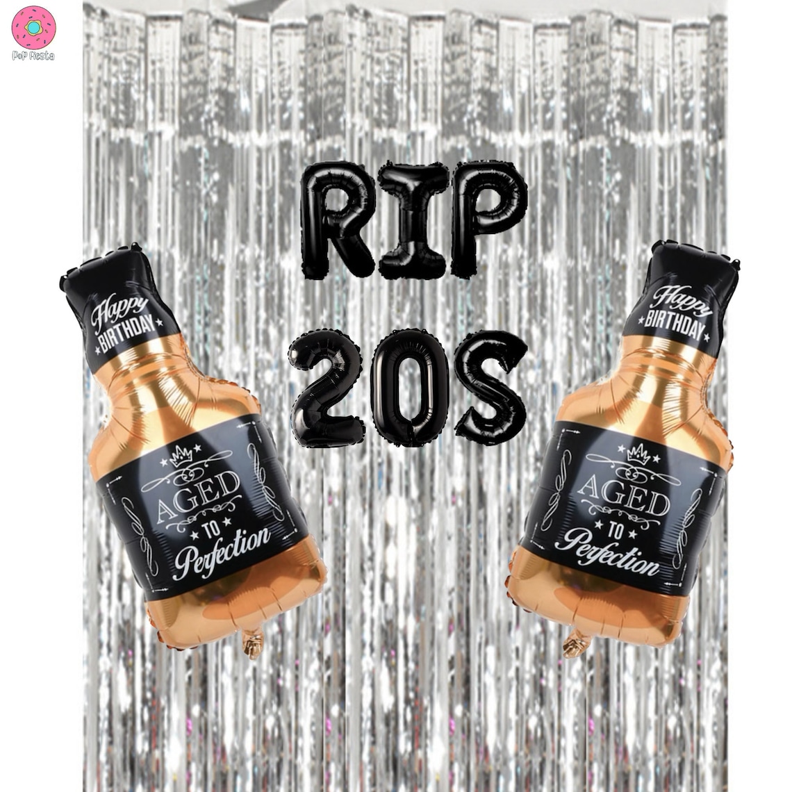 RIP 20S Balloon Set 30th Birthday Party Rip to My 20s Rip to - Etsy