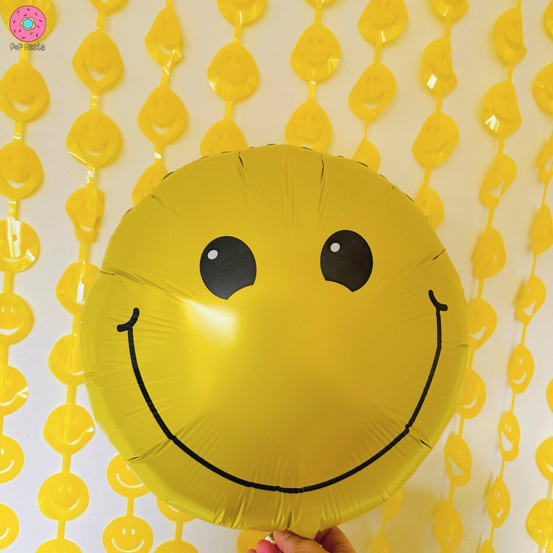 Smiley Face Birthday Party Decor One Happy Dude Party Two Groovy ...