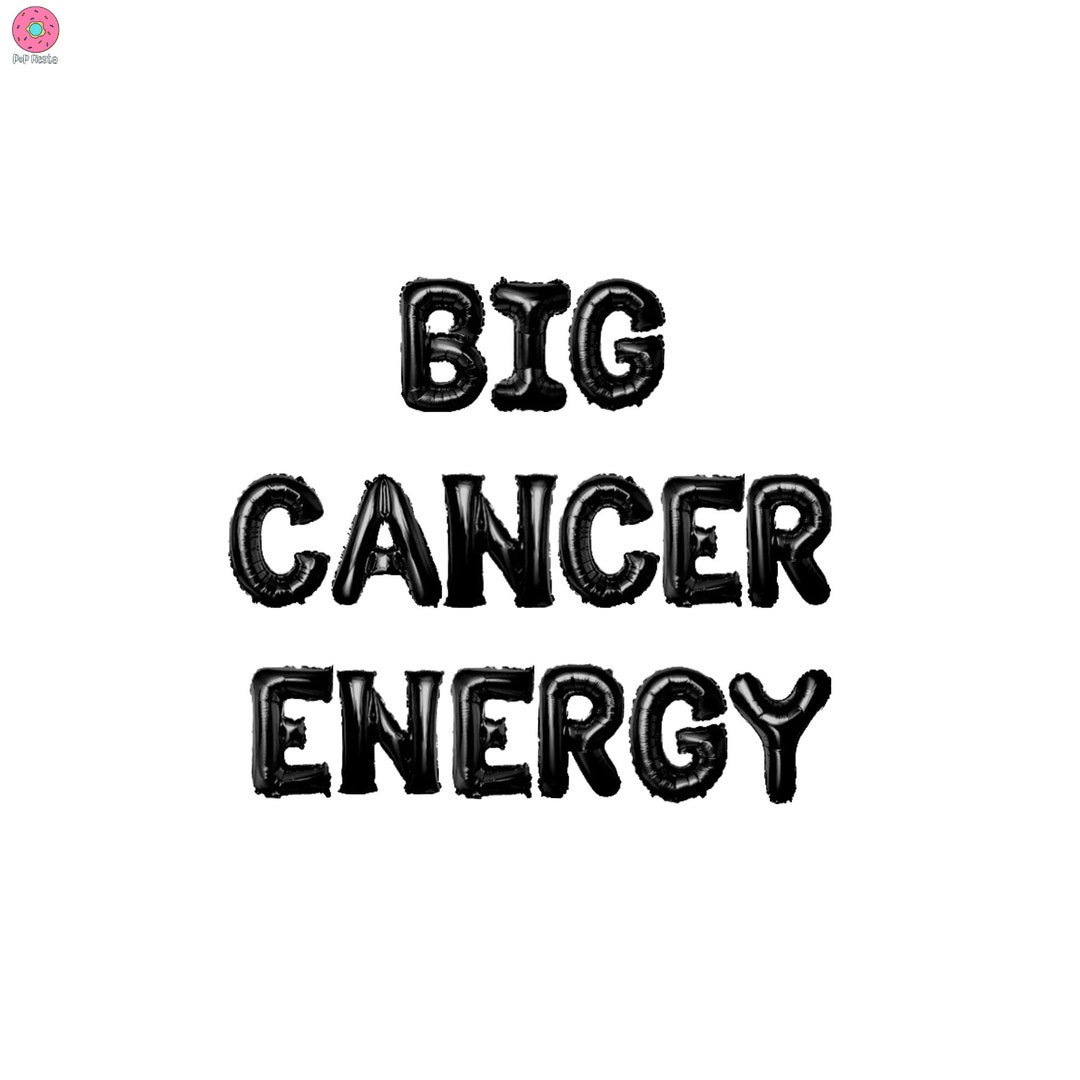 Big Cancer Energy Banner 16 Inches Zodiac Cancer Season Birthday ...