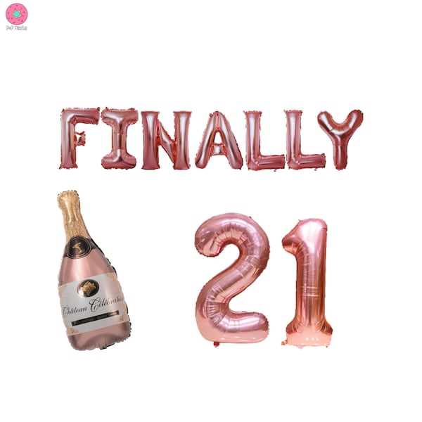 Finally 21 Banner - Etsy