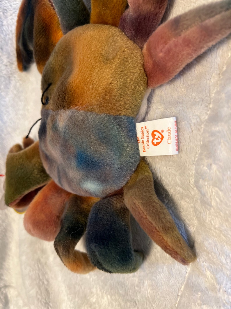 Claude the Crab Beanie Baby - Etsy
