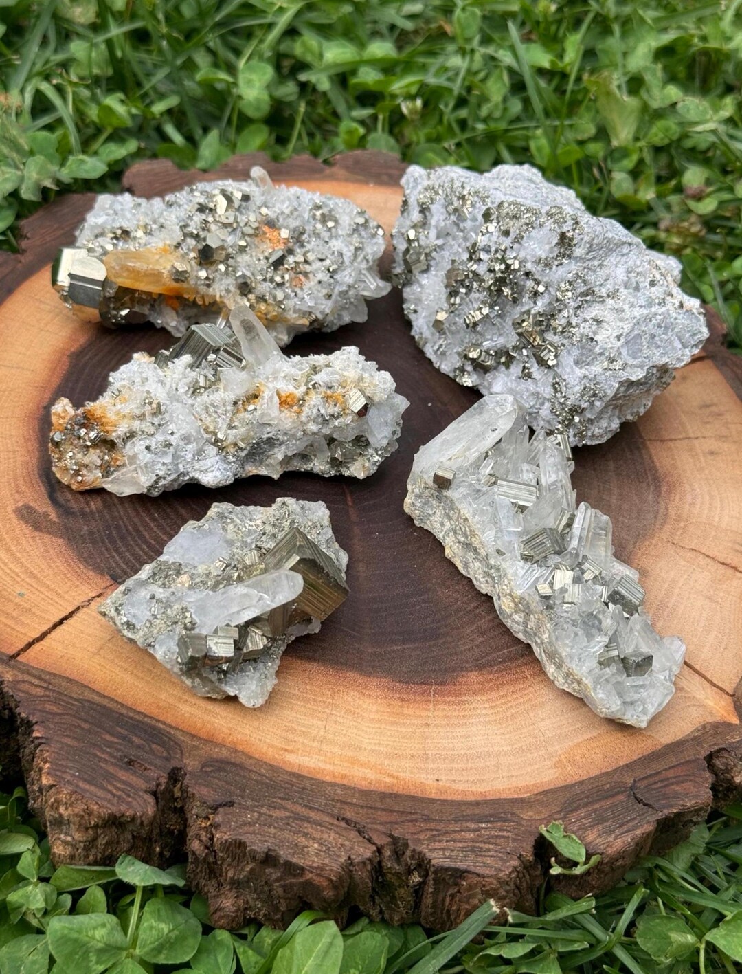 Pyrite on Quartz (indonesia), Rare Mineral, Raw Pyrite, Quartz, Pyrite ...