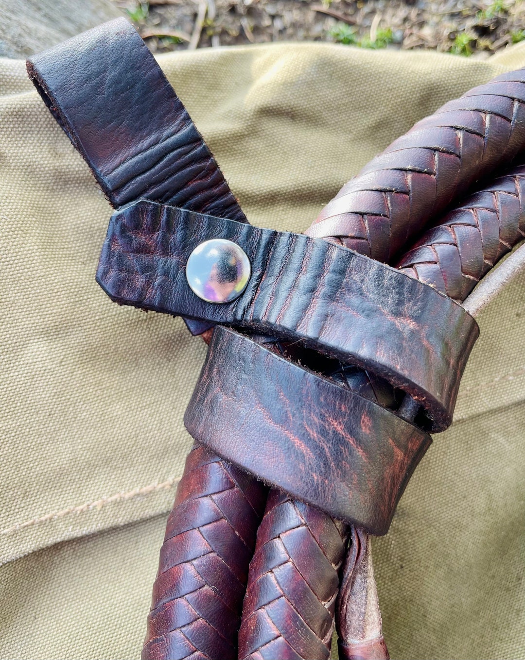 INDIANA JONES F&G CUSTOMS Whip Holder Belt Strap Holster - Etsy