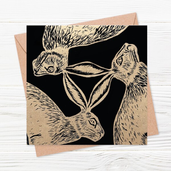 Three Hares - Etsy UK