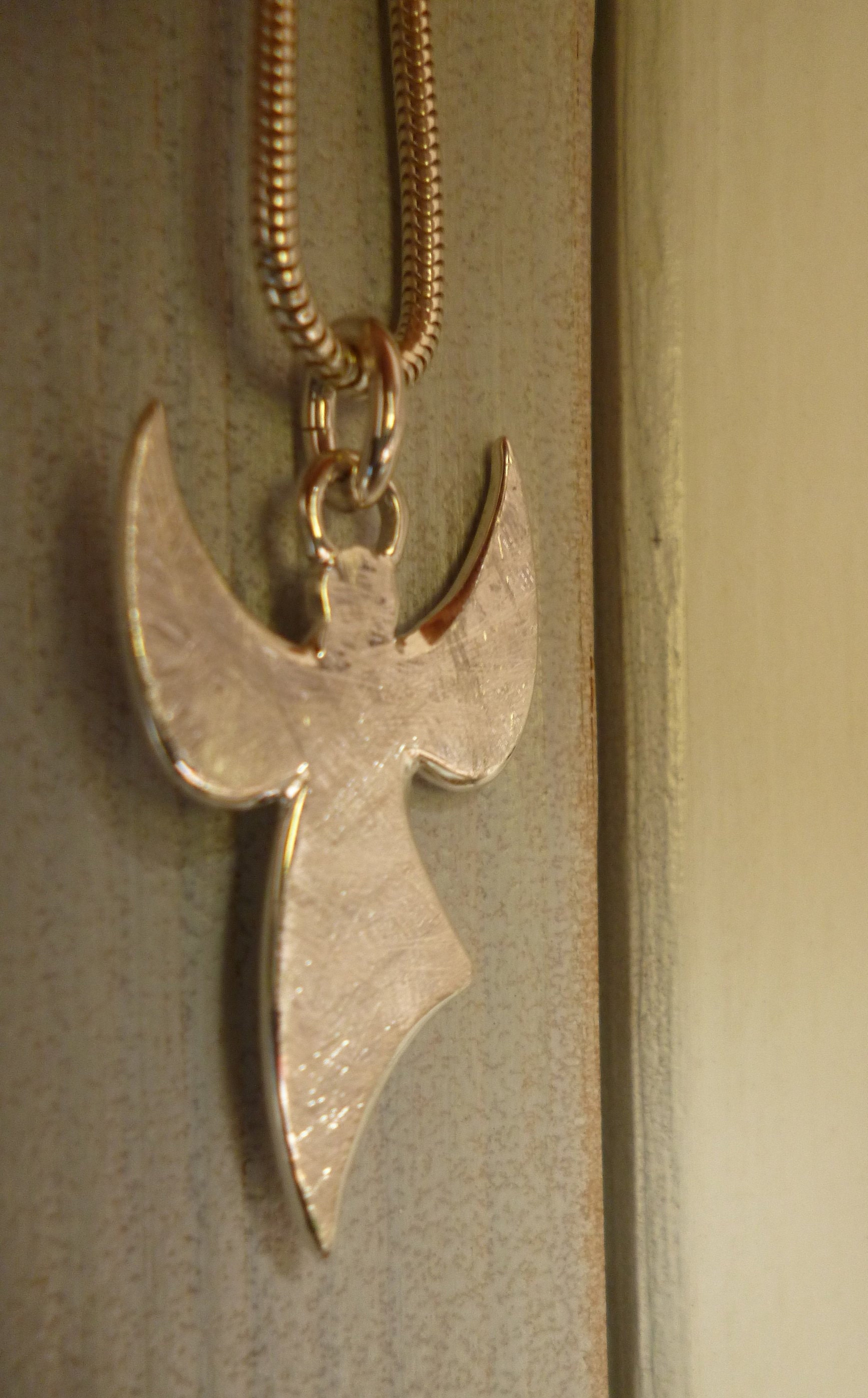 Angel Sickle Angel Guardian Angel 925 Sterling Silver With - Etsy