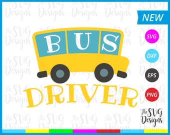 Bus driver svg | Etsy