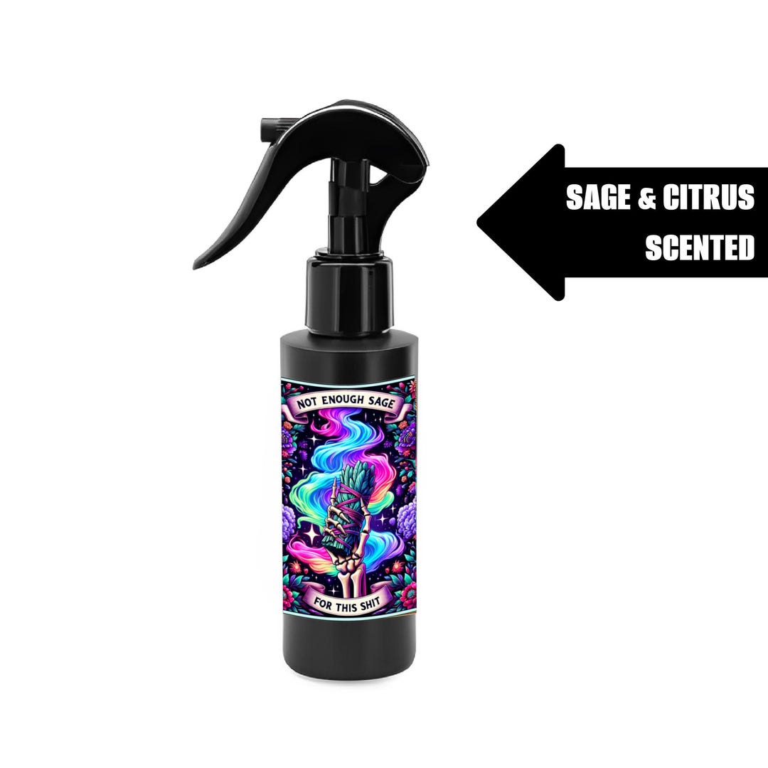 SAGE & CITRUS SCENTED Room Spray | Funny Tarot Card Room Spray | Not ...