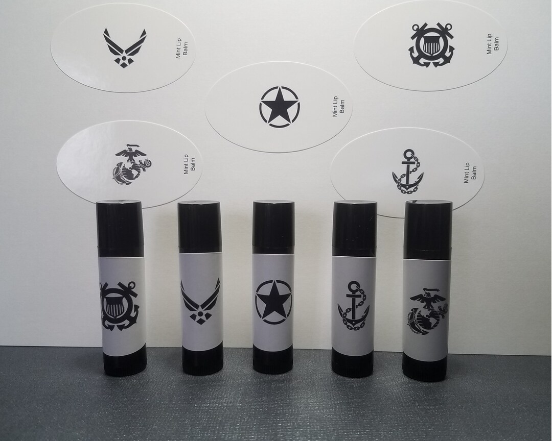 Mint Lip Balm/for Military Service Members, or Anyone Who Wants to Show ...