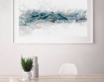 Water wall art | Etsy