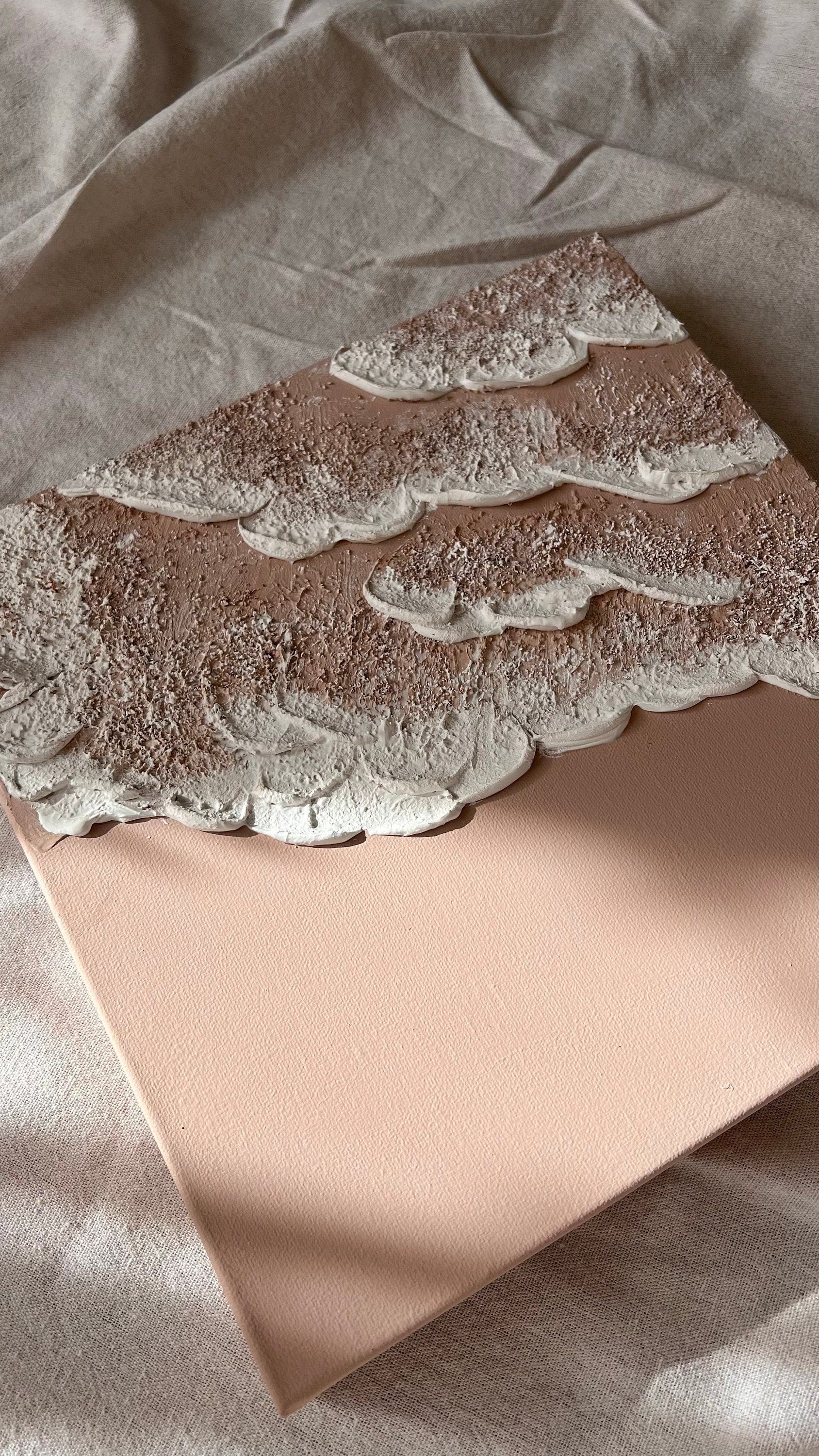 3D Textured Ocean Wave Wall Decor Painting on Canvas - Etsy
