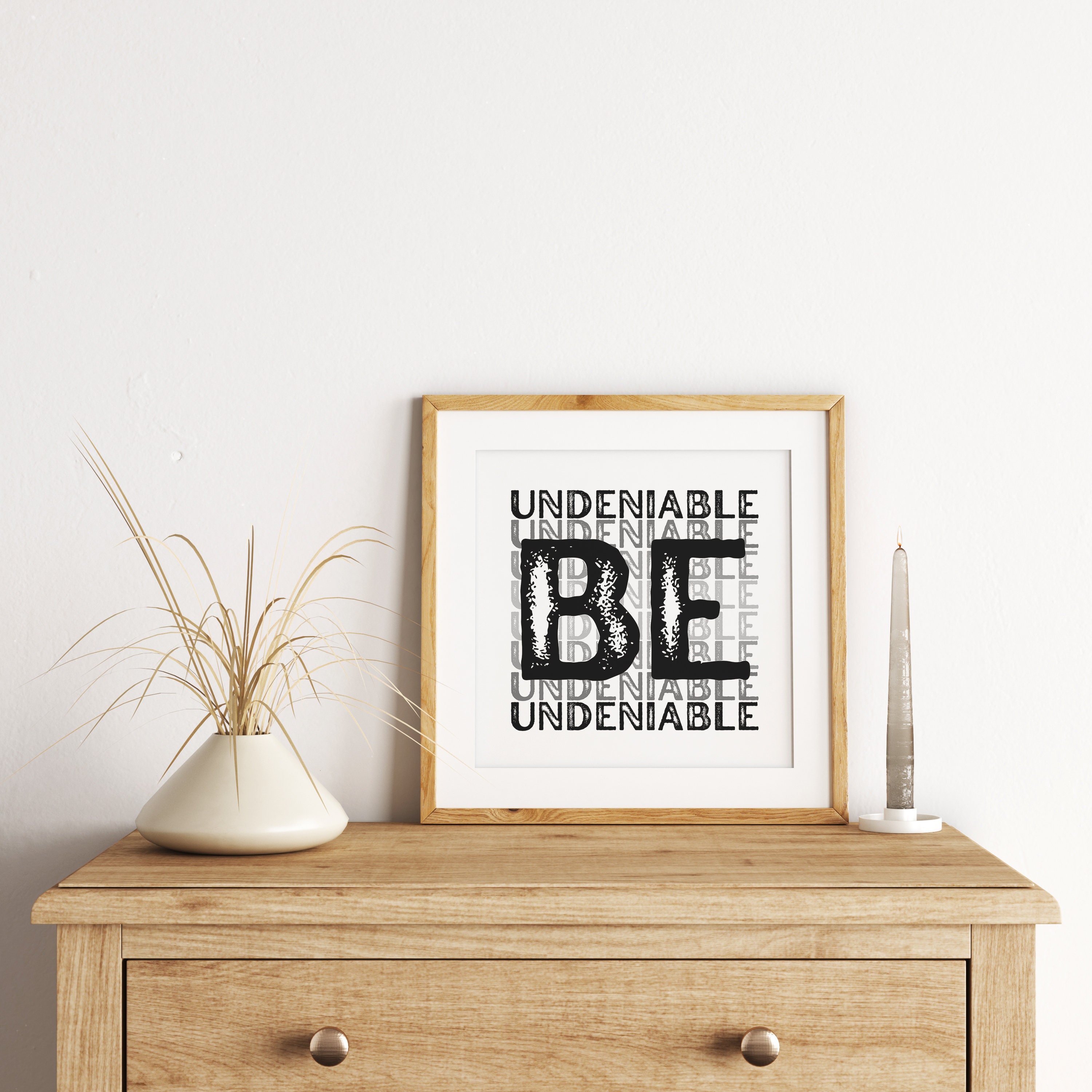 Be Undeniable - Joe Rogan Quote Downloadable Print - Etsy