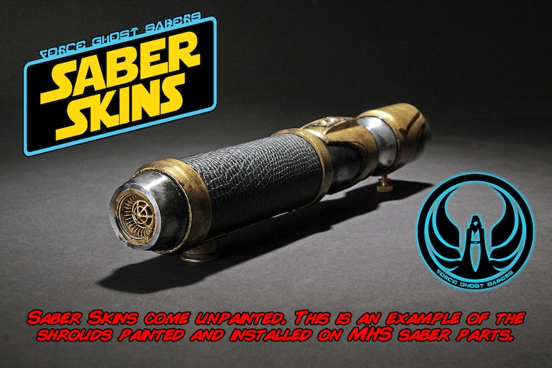 Saber Skins Style 1 Emitter for MHS Parts (unpainted) - Etsy