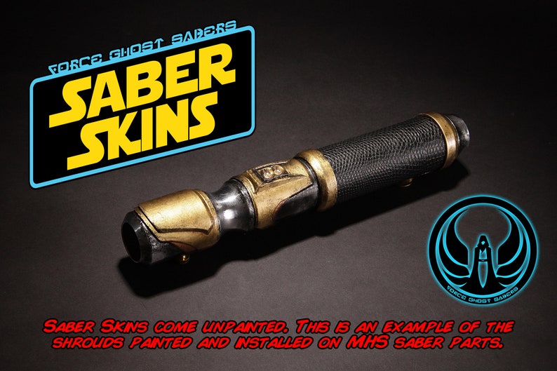 Saber Skins Style 1 Emitter for MHS Parts (unpainted) - Etsy