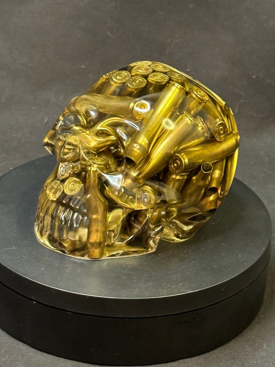 223 Clear Epoxy Bullet Skull Brass Casings - Etsy