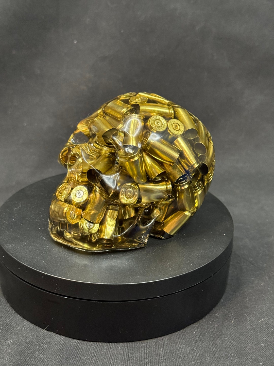 9mm Clear Epoxy Bullet Skull Brass Casings - Etsy