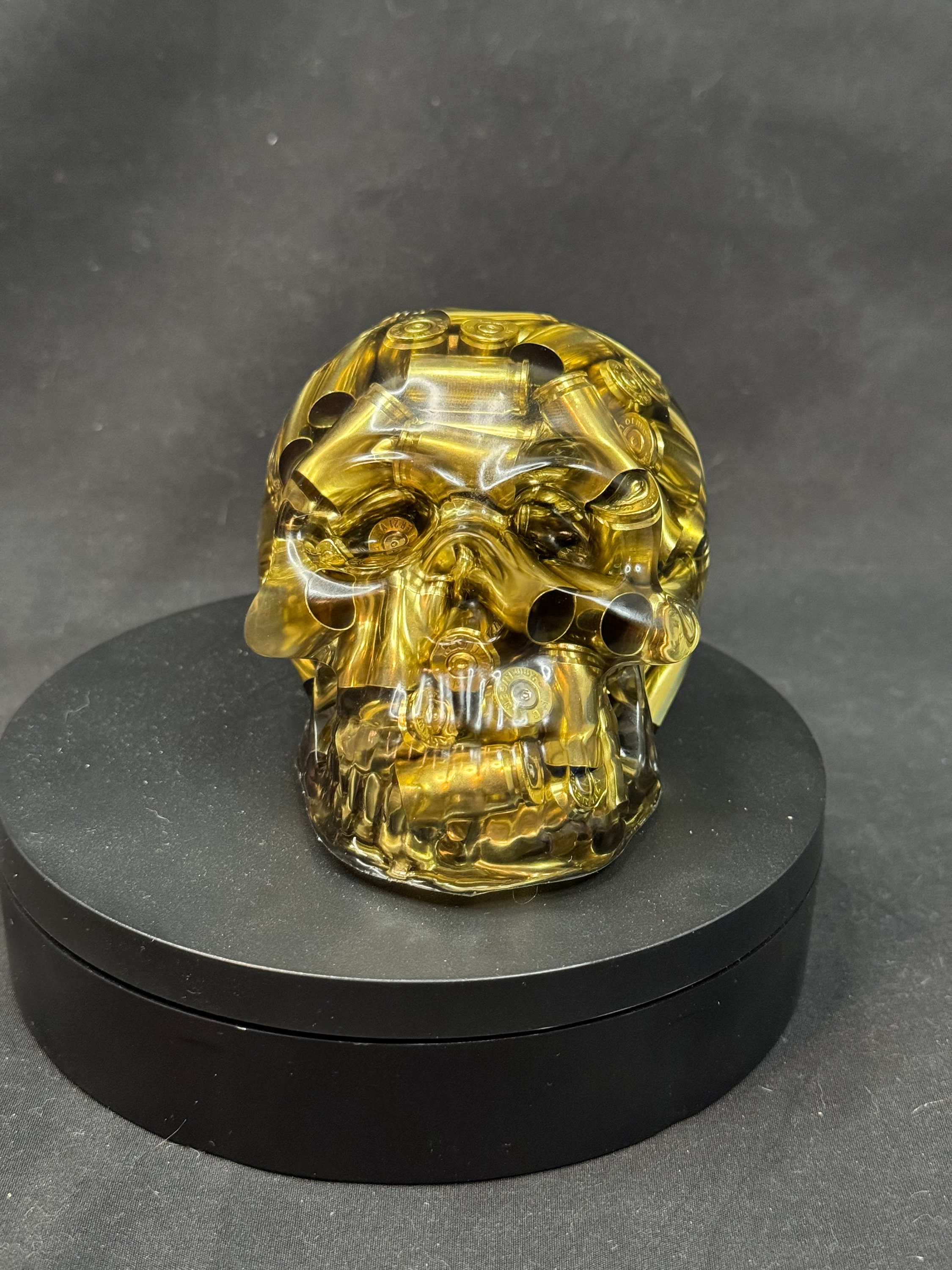 9mm Clear Epoxy Bullet Skull Brass Casings - Etsy