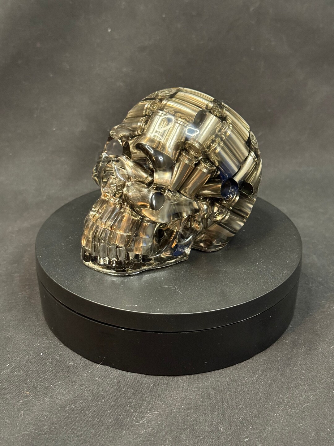 9mm Clear Epoxy Bullet Skull Nickel Casings - Etsy