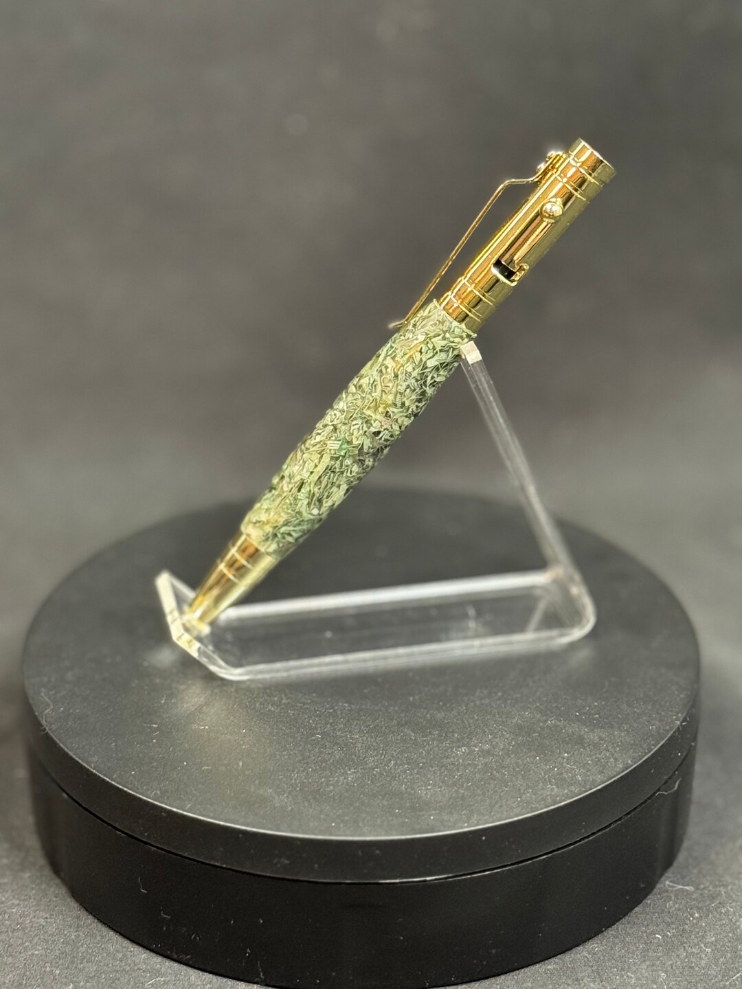 Shredded Money Bolt Action Tec Pen - Etsy
